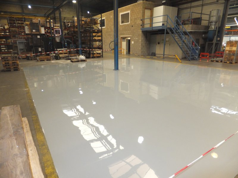 Epoxy gietvloer - uitzonderlijk sterk en hard